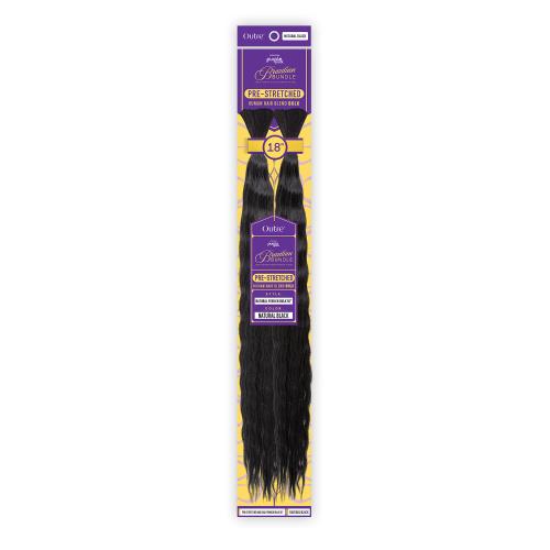 Outre Human Hair Blend Braids Premium Purple Pack Brazilian Bundle Pre ...