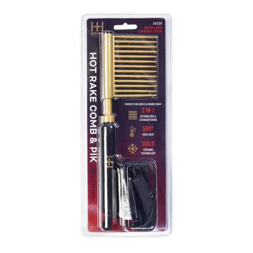 Hot & Hotter Hot Rake Extra Long Straight Teeth Comb & Pik – Find Your ...